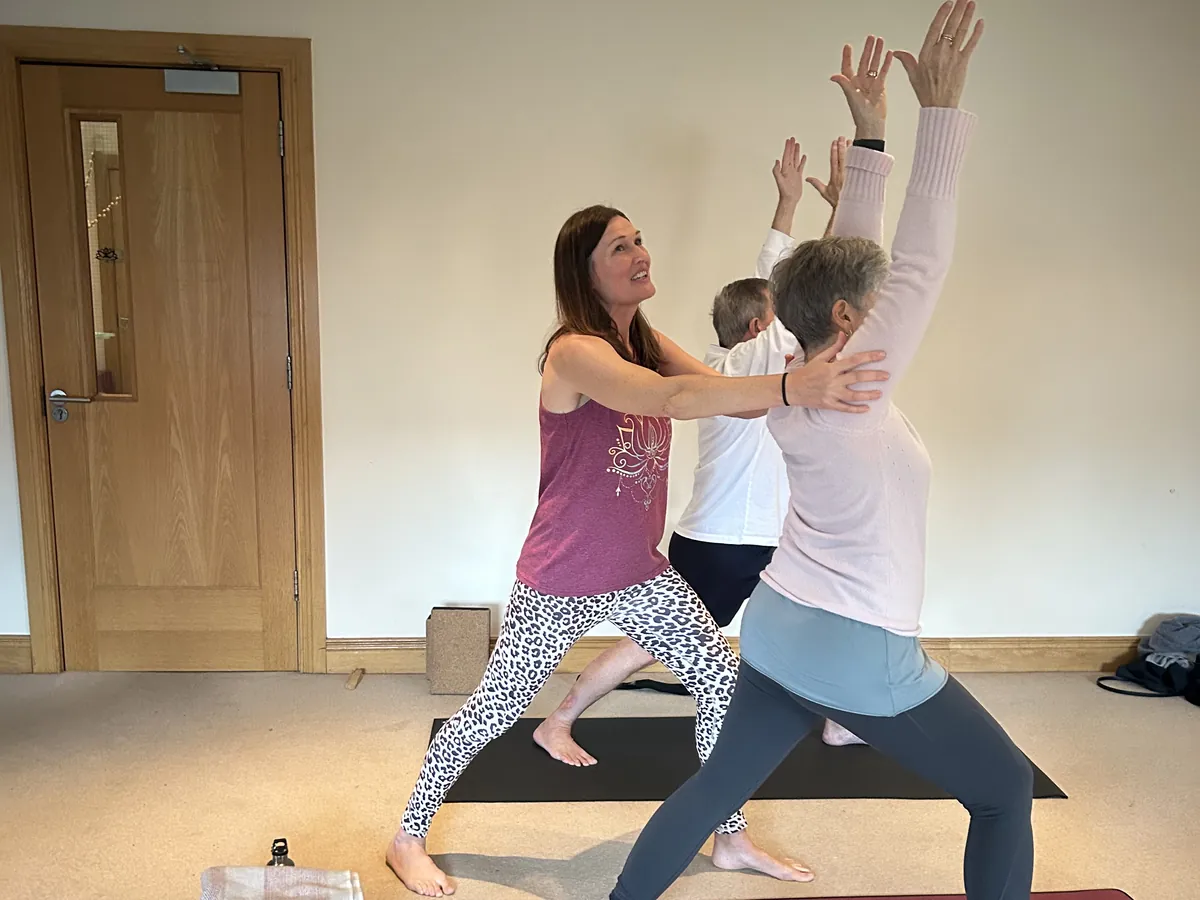 Hatha and Restorative yoga with Maggie Dunne | Burren Yoga Retreat ...